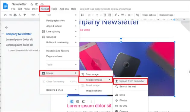How To Use Google Docs To Create Newsletter Templates