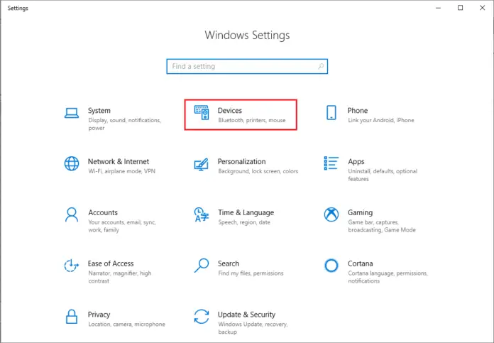 How To Disable Touchpad In Windows 10