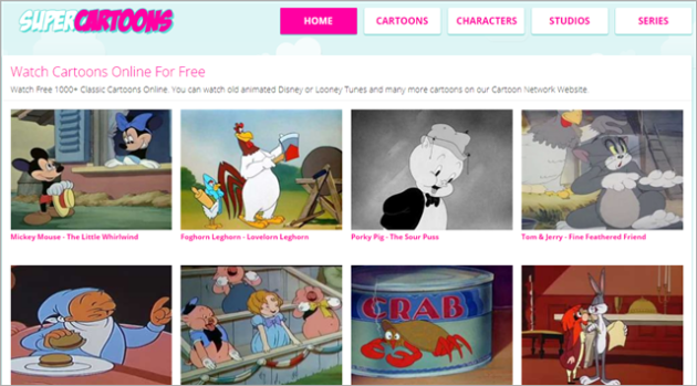 Top 22 Sites To Watch Popular Old Cartoons Of All Time