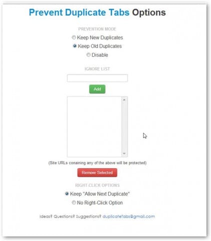 How to Prevent Duplicate Tabs in Chrome or Firefox