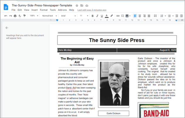 Top 7 Newsletter Templates In Google Docs For Easy Communication